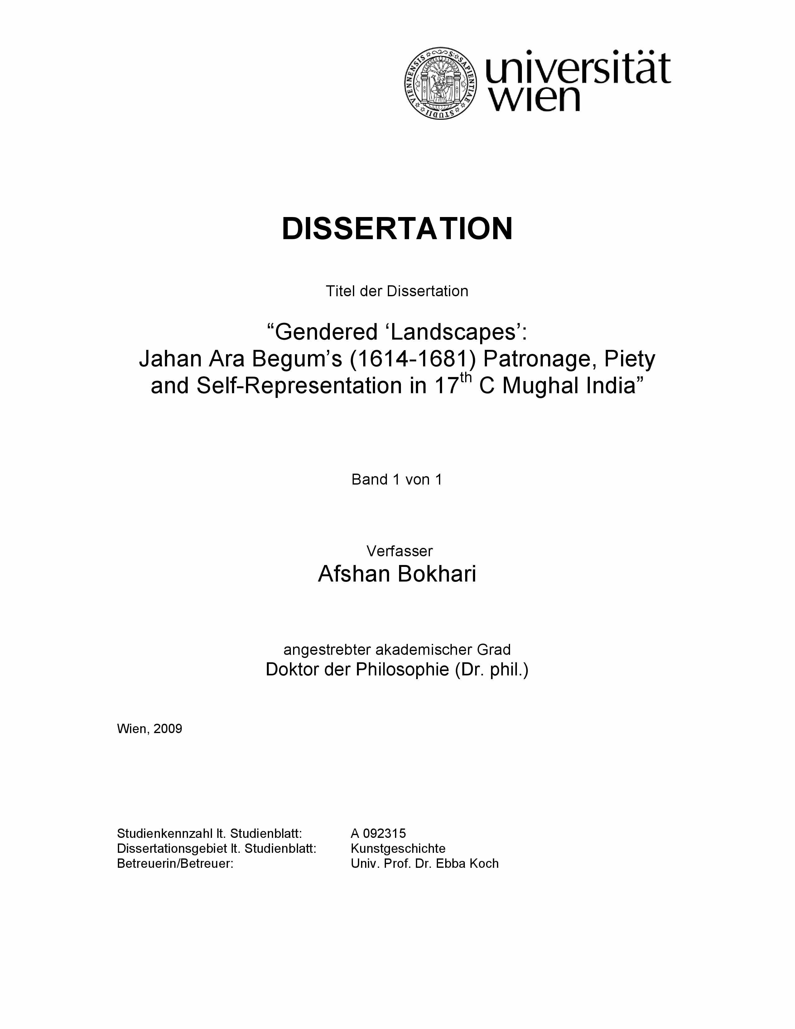 Gendered Landscapes Sufinama